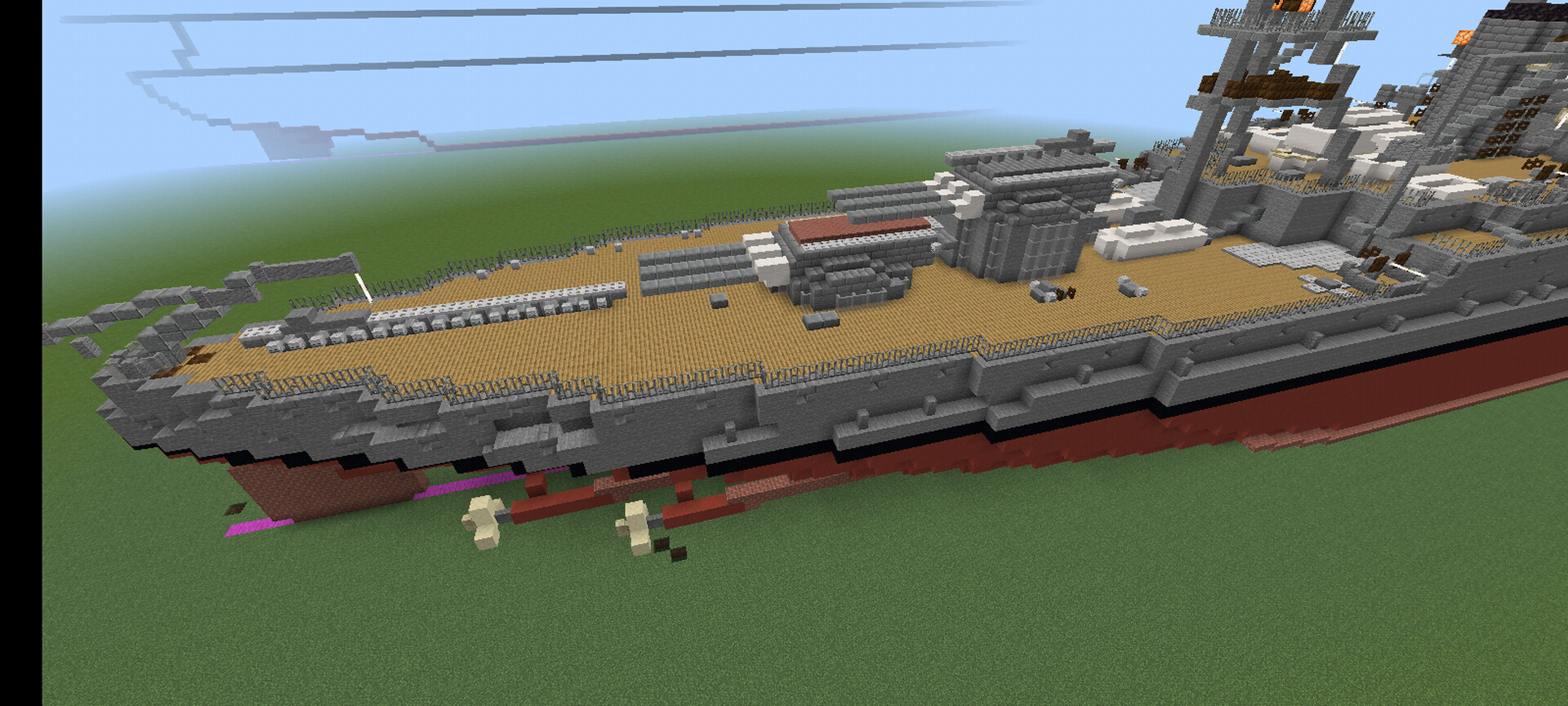 USS Arizona (BB-39) | Pennsylvania class battleship Minecraft Map