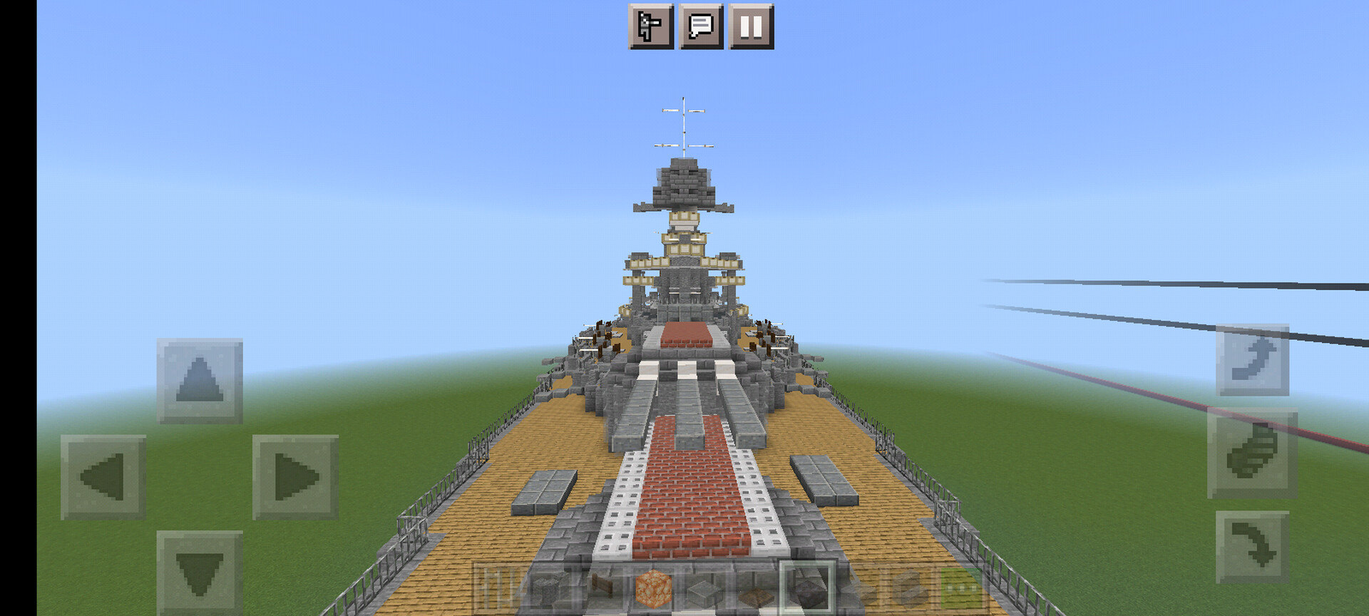 USS Arizona (BB-39) | Pennsylvania class battleship Minecraft Map