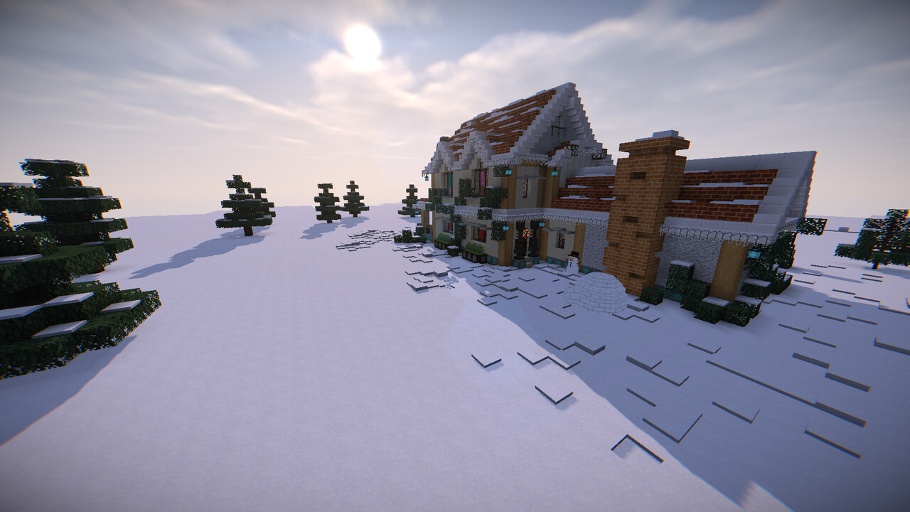 Christmas House Decoration Contest Entry Minecraft Map