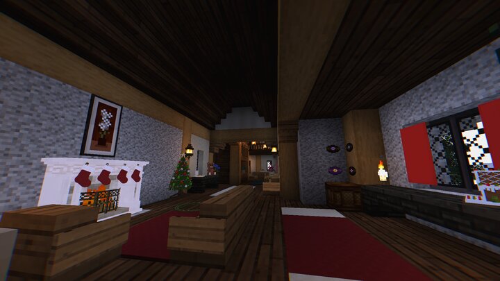 Christmas House Decoration Contest Entry Minecraft Map