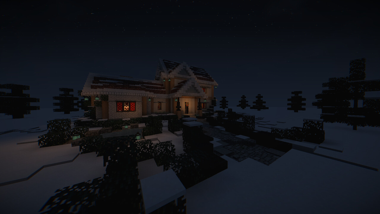 Christmas House Decoration Contest Entry Minecraft Map