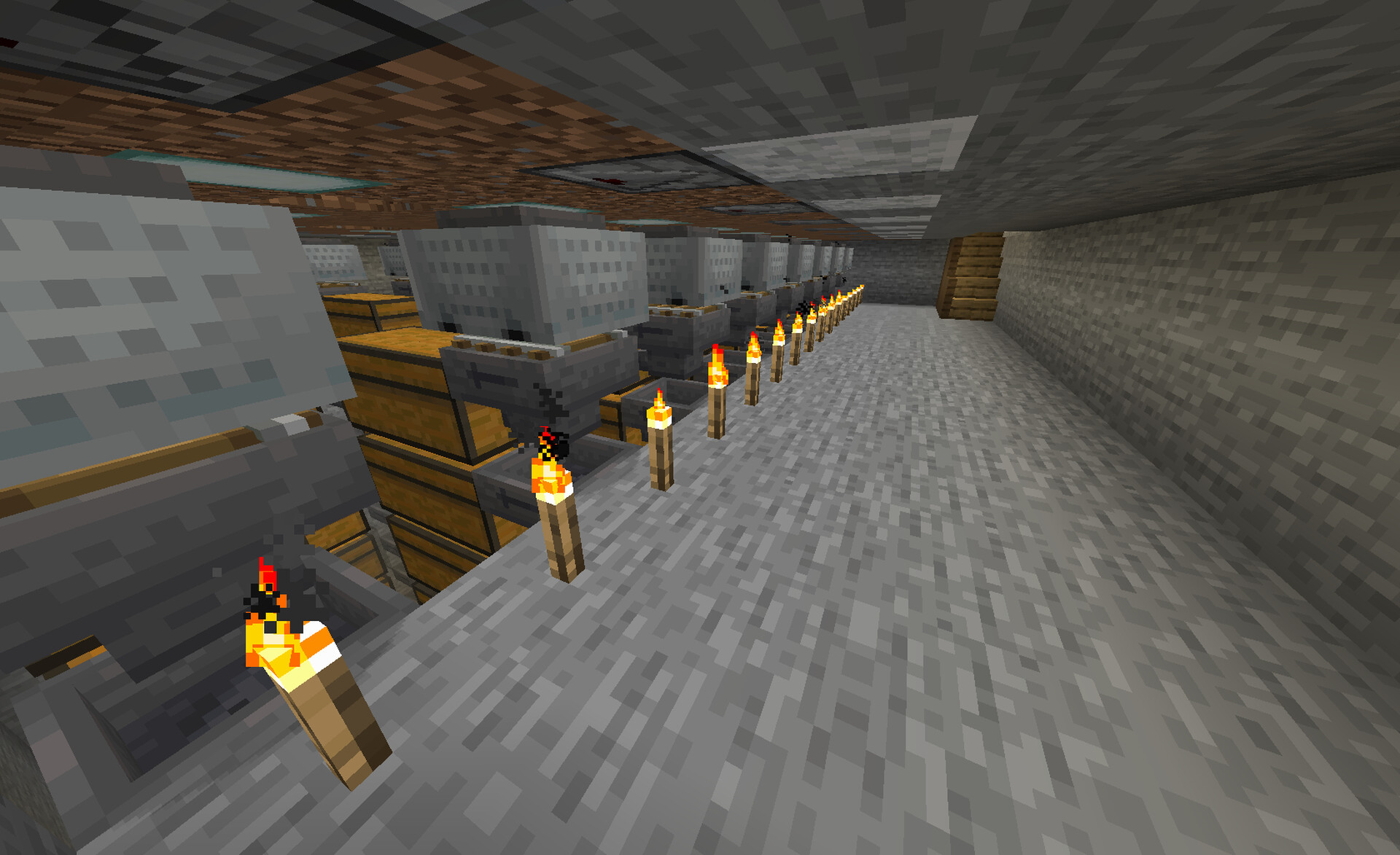 Sheep/Wool Extractor Auto-Farm Minecraft Map