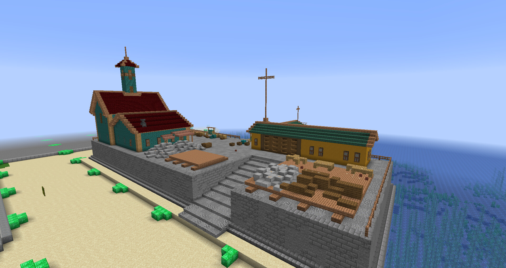 Tropico 6 Fishermen's Wharf Minecraft Map