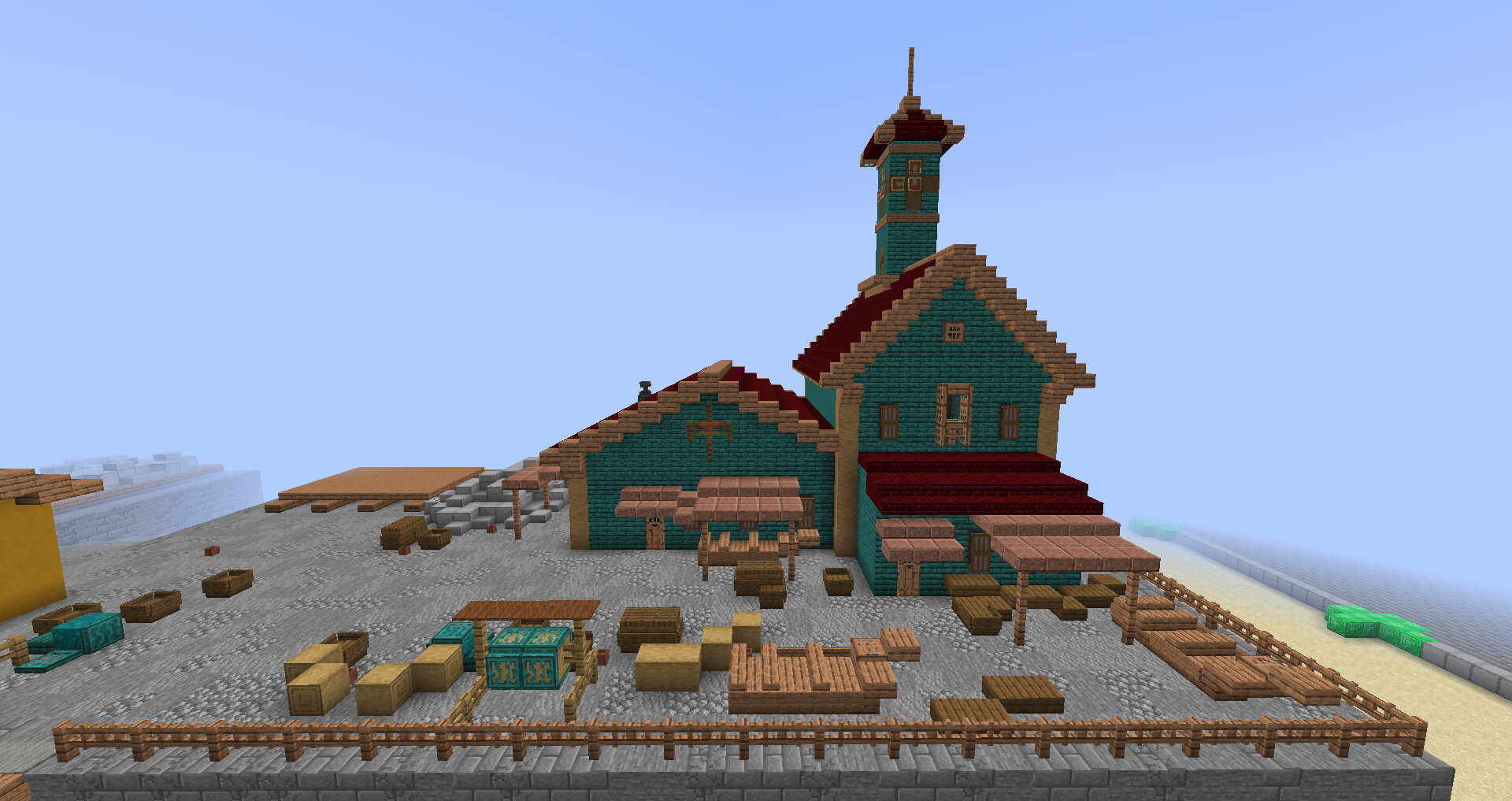 Tropico 6 Fishermen's Wharf Minecraft Map