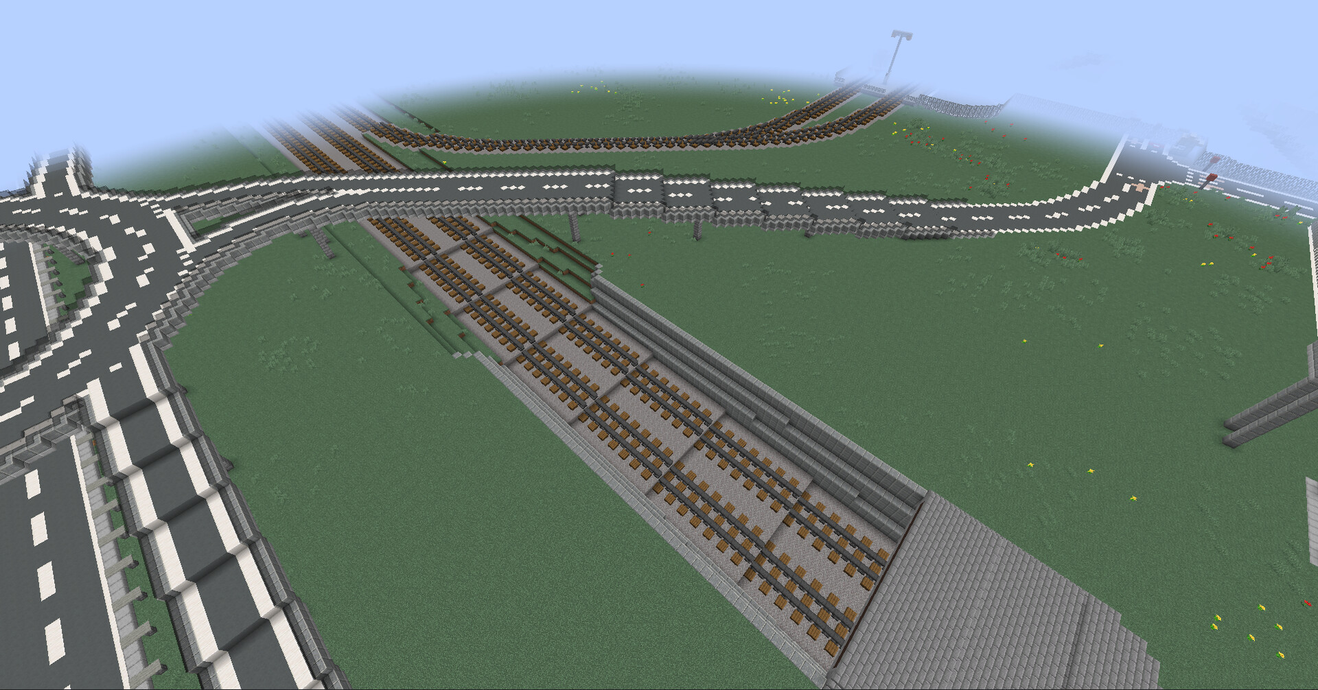 Airport Build #4 | Train Station Minecraft Map