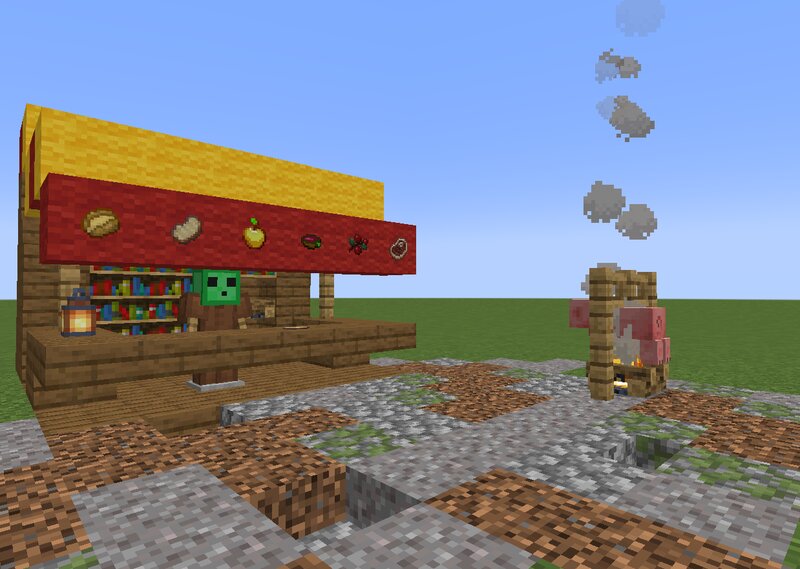 Small Market Stand [ 1.14 or higher RECOMMENDED ] Minecraft Map