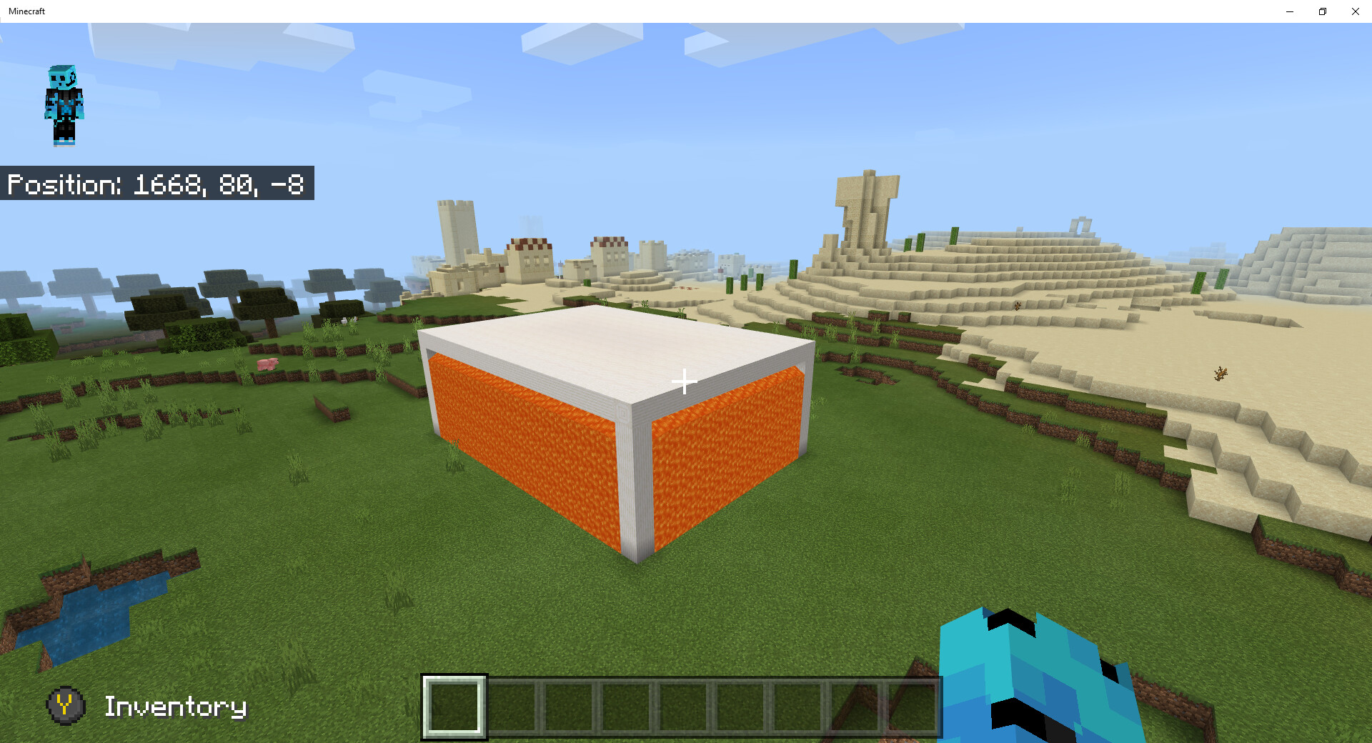 lava house Minecraft Map