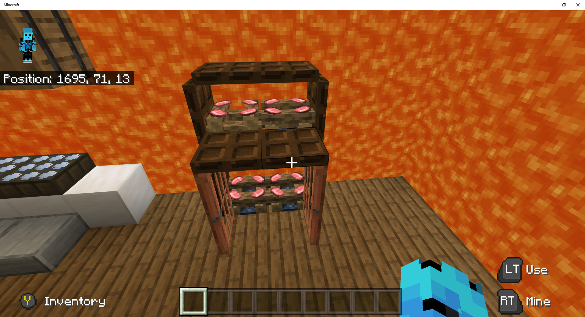 lava house Minecraft Map