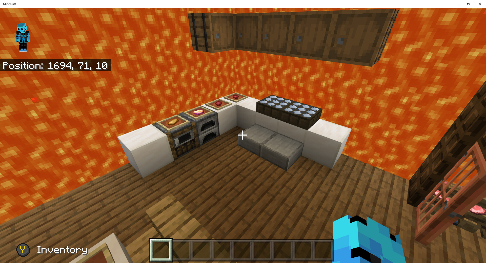 lava house Minecraft Map