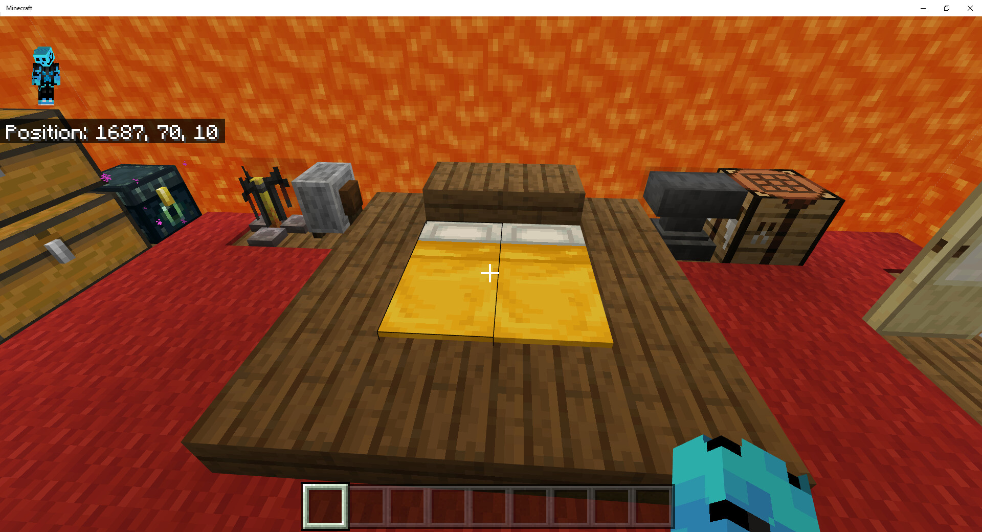 lava house Minecraft Map