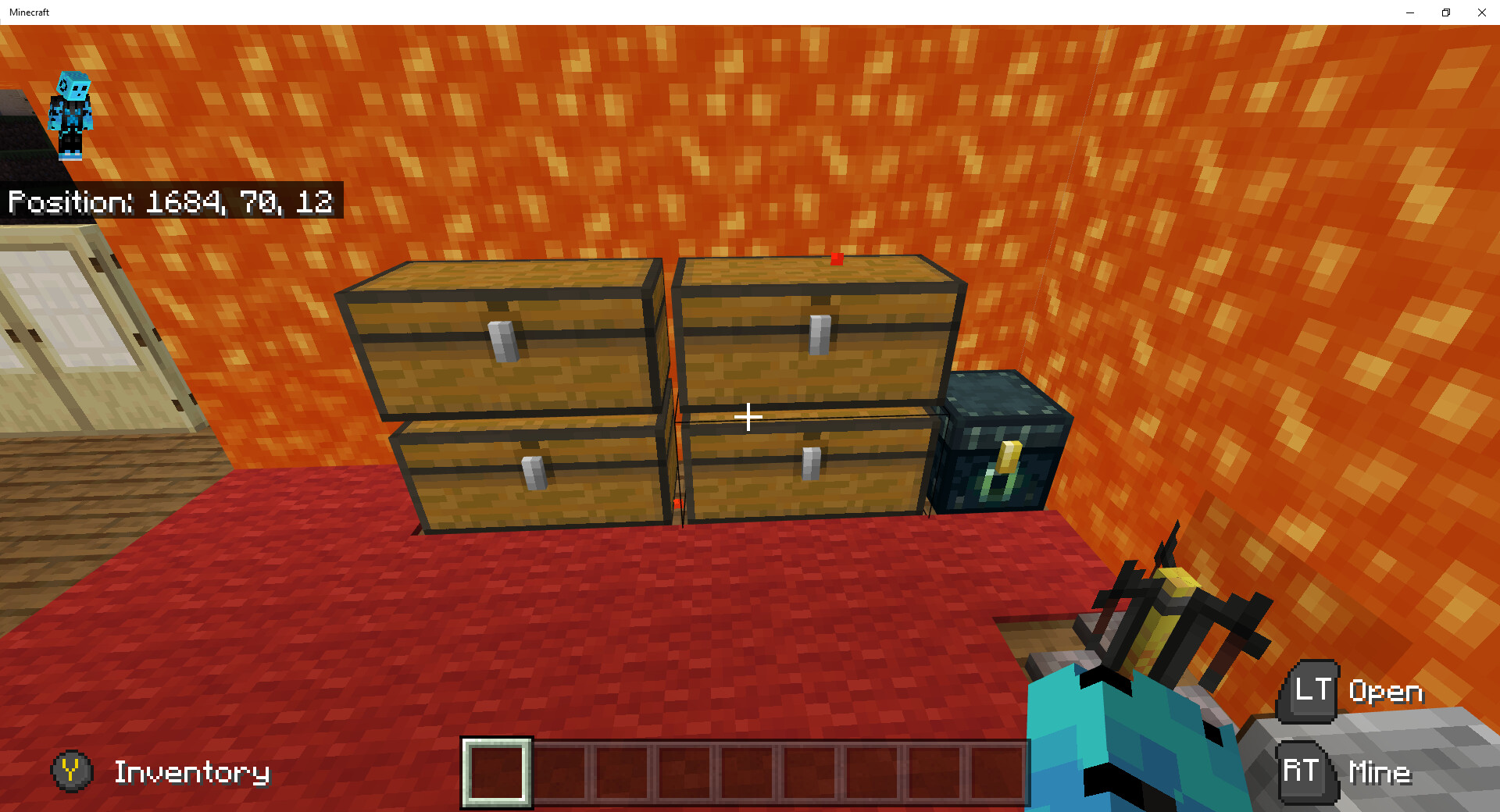 lava house Minecraft Map