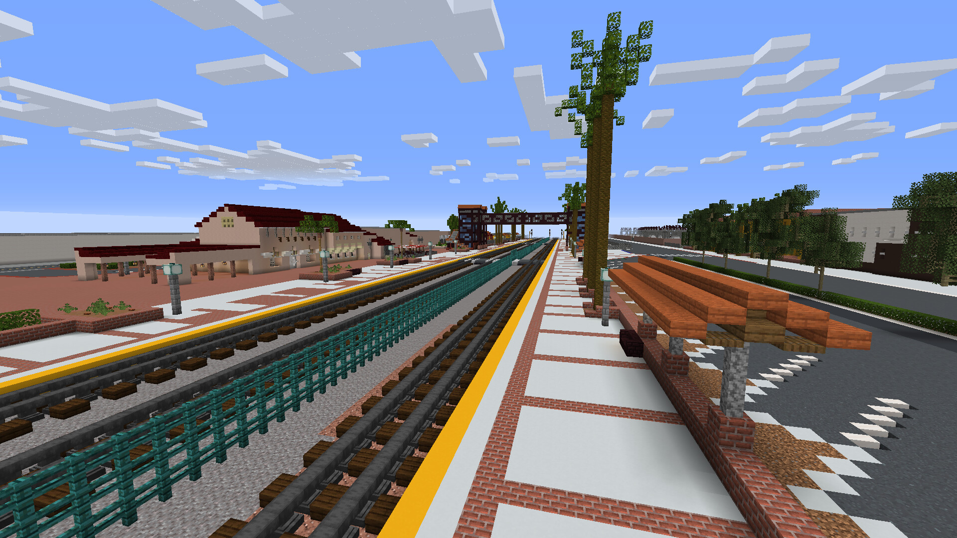 Minecraft Fullerton Train Station Map (2019) Minecraft Map