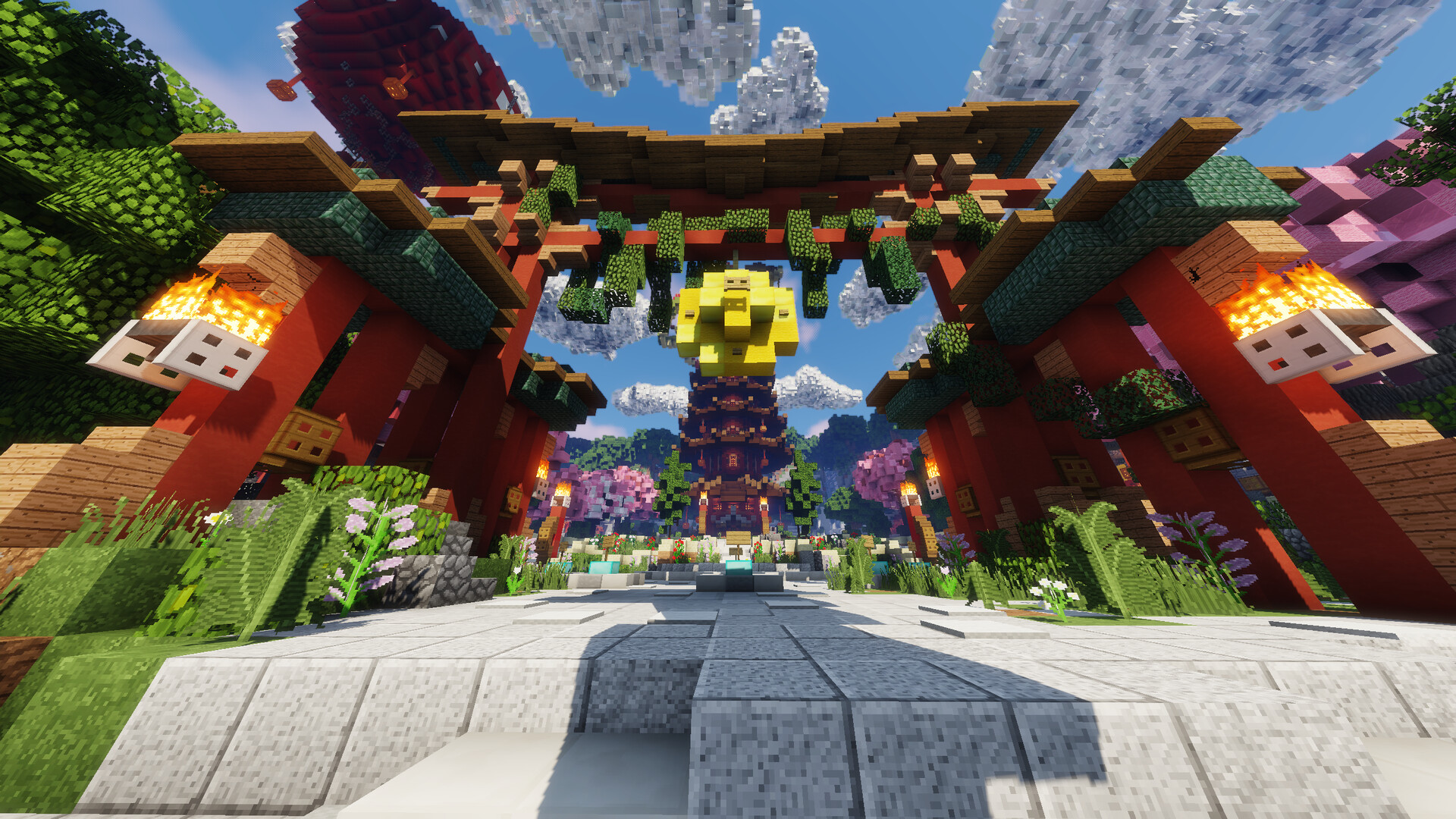 Japanese Lobby Minecraft Map