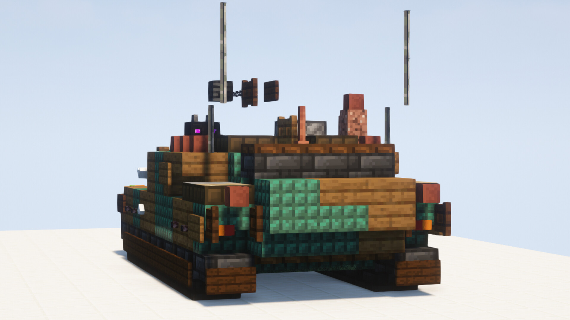 Type 10 Main Battle Tank - 1.5:1 scale (version 2) Minecraft Map