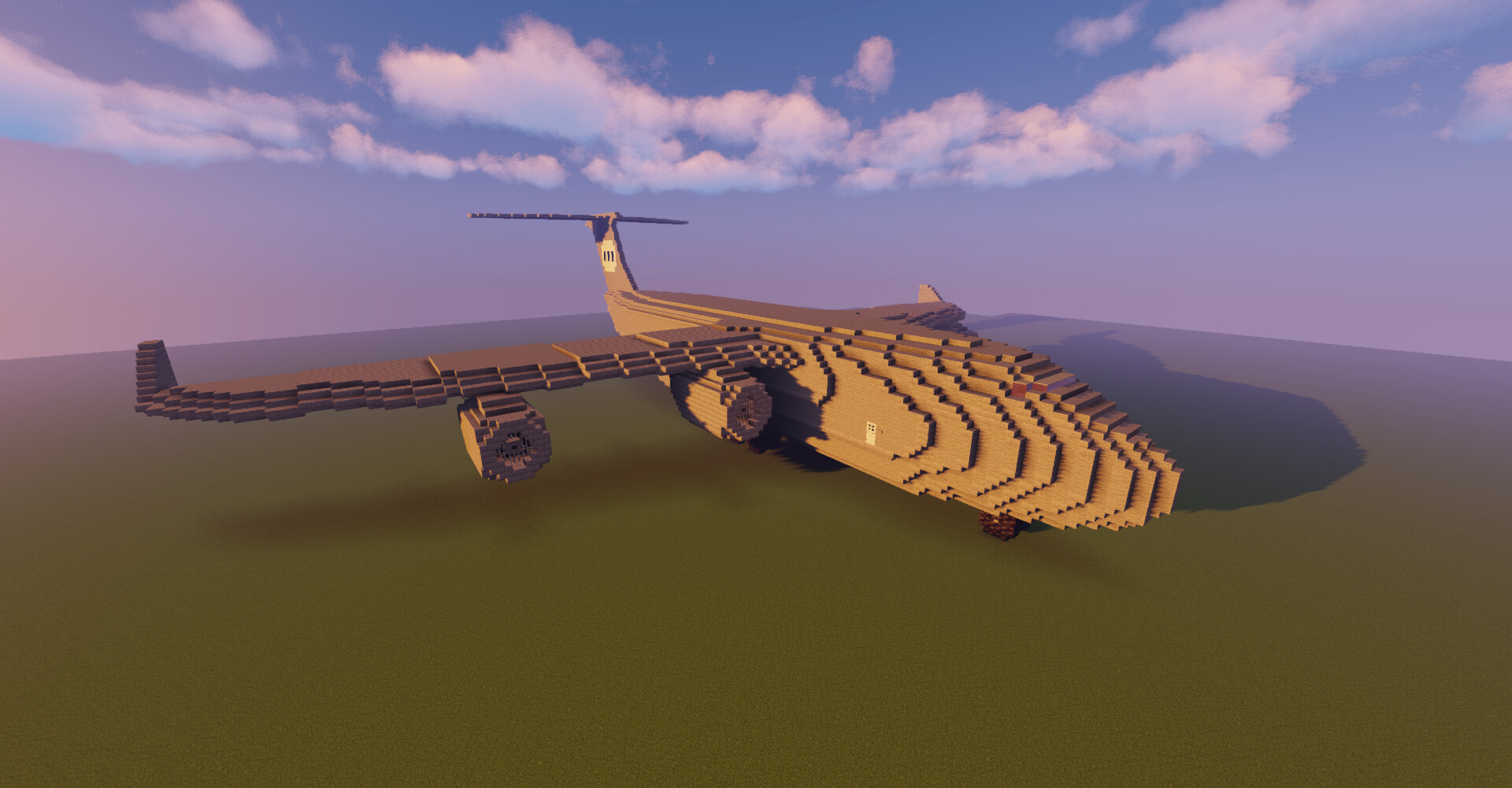Large Cargo Plane Minecraft Map
