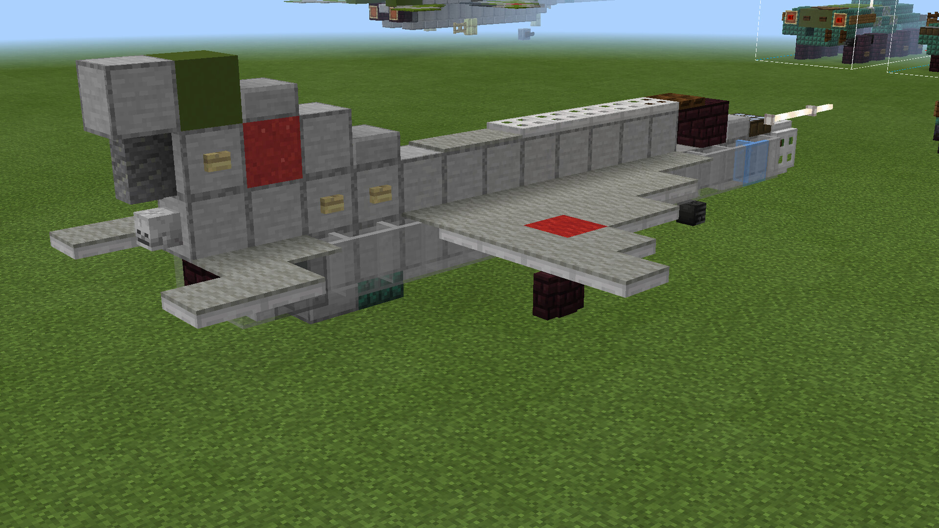 1.5:1 scale MiG-21 Bis Minecraft Map