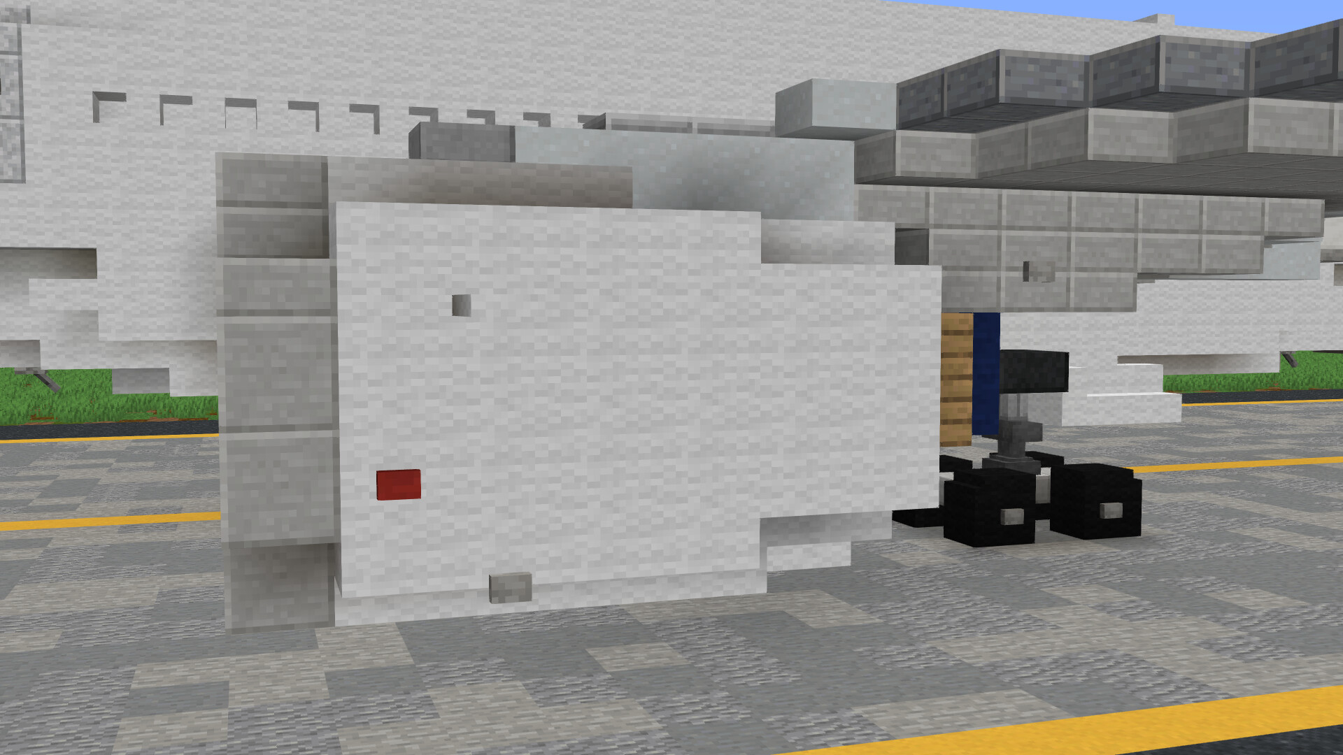 1.25:1 Scale Airbus A350-941 Minecraft Map