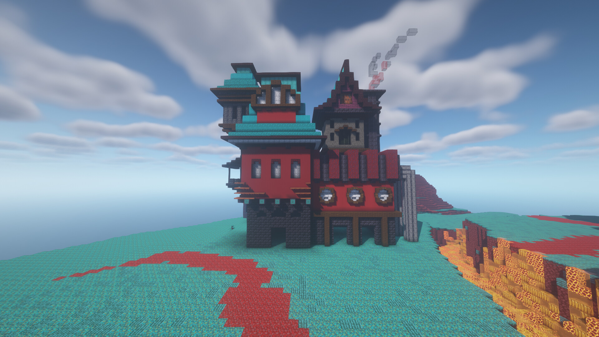 Nether Theme Factory Minecraft Map