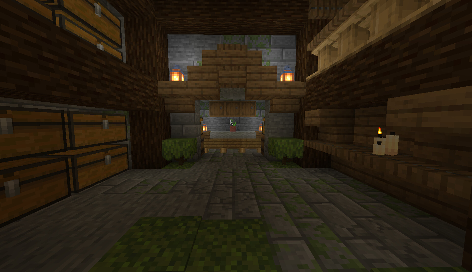 Hidden Tree door! Minecraft Map