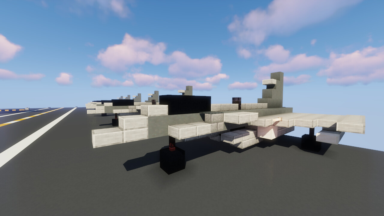 Aircraft Carrier SPS Nicola Minecraft Map