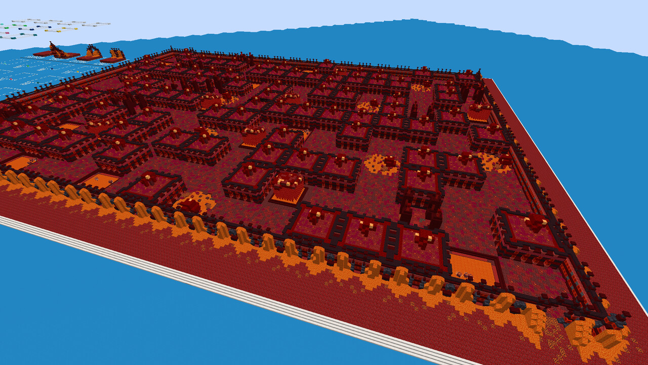 Hell maze >:D --- Made by Pastel Paw for Maze Making Contest Minecraft Map