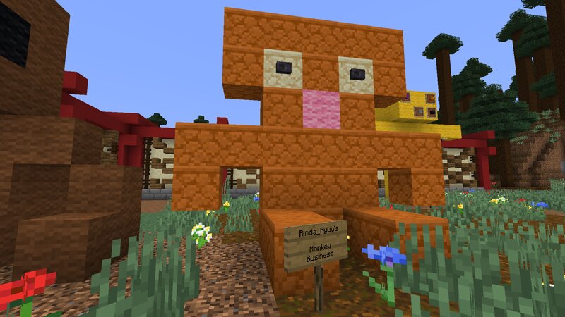 Monkey Minecraft Map