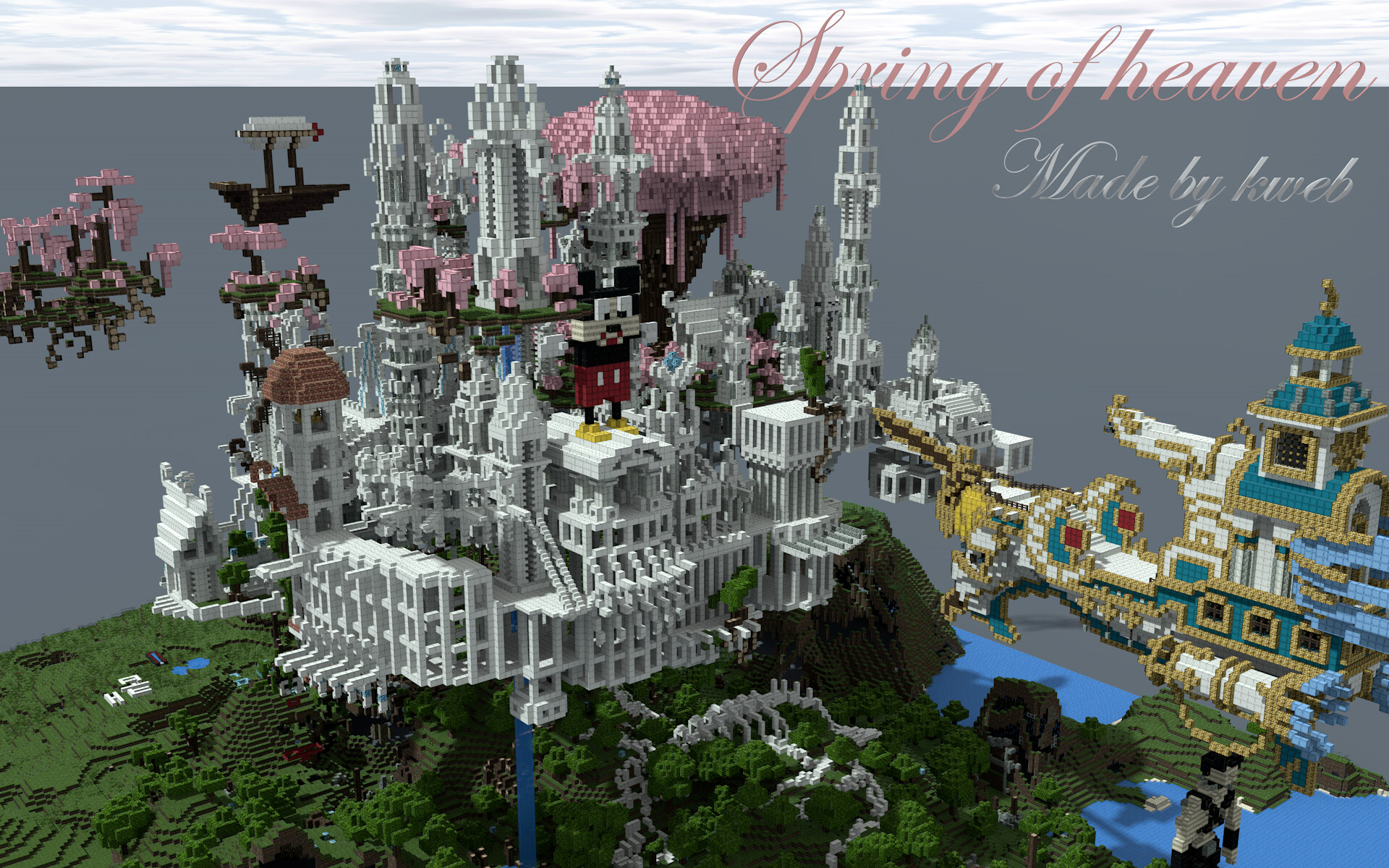 spring of heaven Minecraft Map