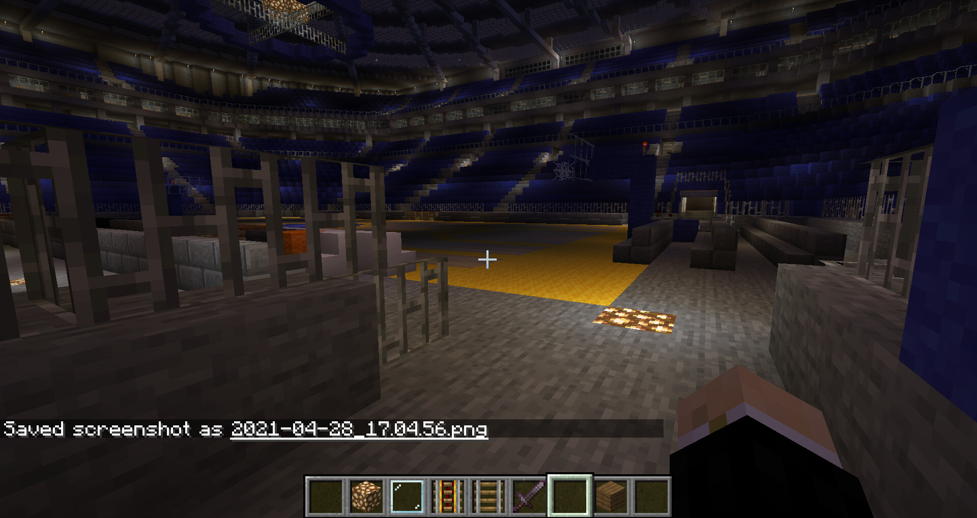 NBA Arena conversion 02 Arena Minecraft Map