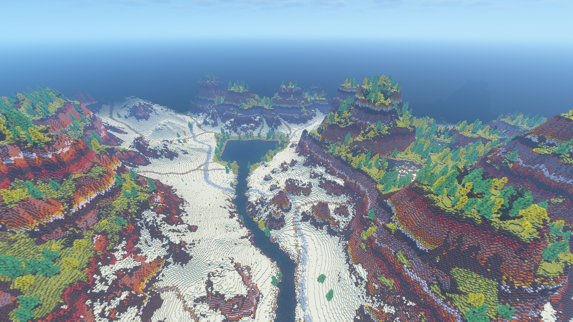 Mesa Desert Map [2000x2000] 1.16.5 Minecraft Map