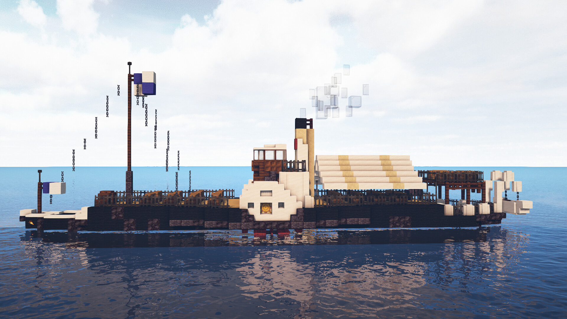 PS Miss Carousel - 1900s Paddle Steamer (Based on PS Kingswear Castle ...