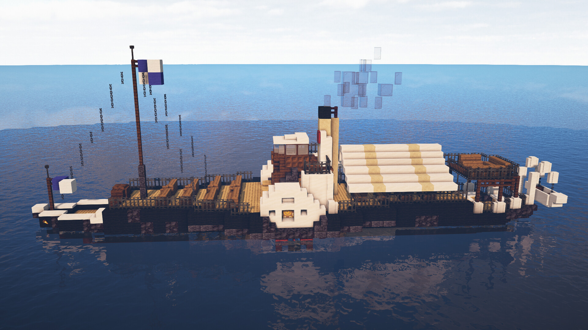 PS Miss Carousel - 1900s Paddle Steamer (Based on PS Kingswear Castle ...