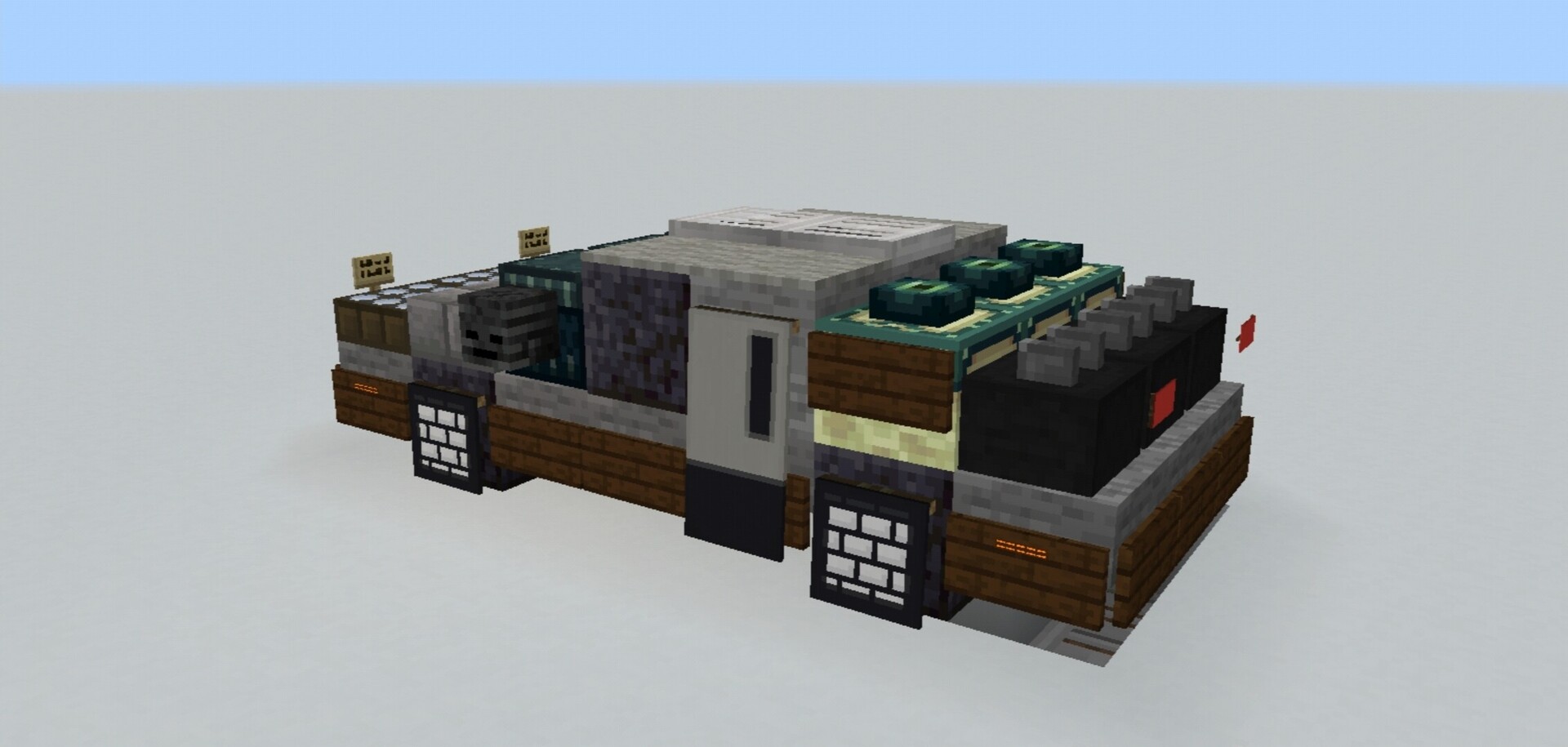 DMC-12 DeLorean Minecraft Map