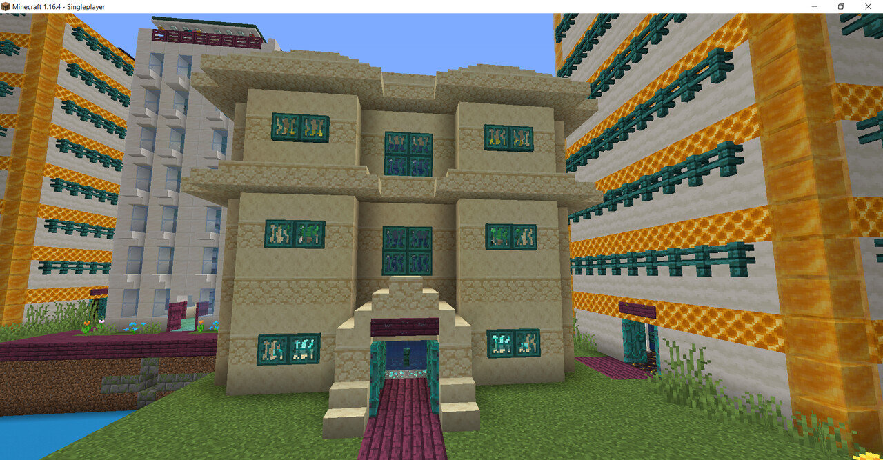 The Magic City and Sewer Maze (Finished) Minecraft Map