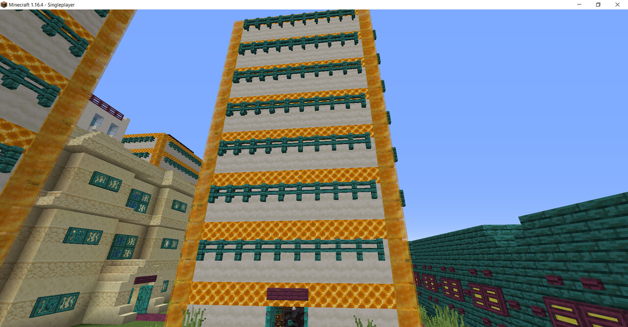 The Magic City and Sewer Maze (Finished) Minecraft Map