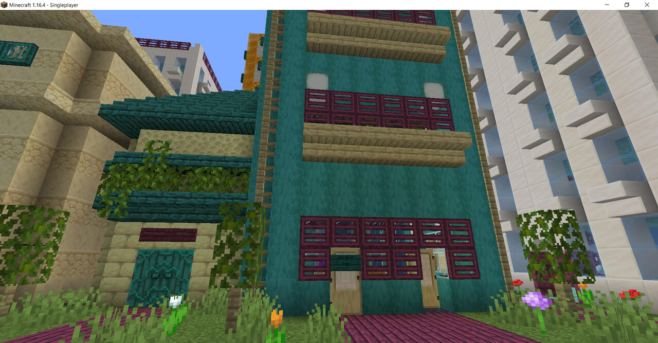 The Magic City and Sewer Maze (Finished) Minecraft Map