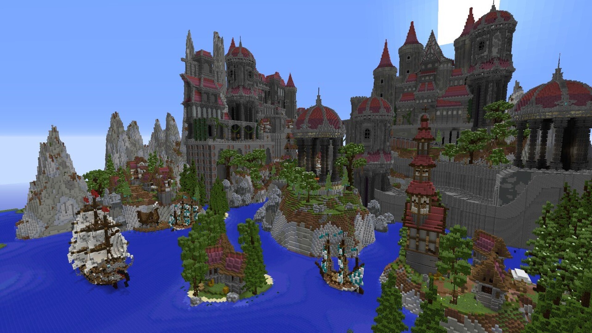 Pink Kingdom Minecraft Map