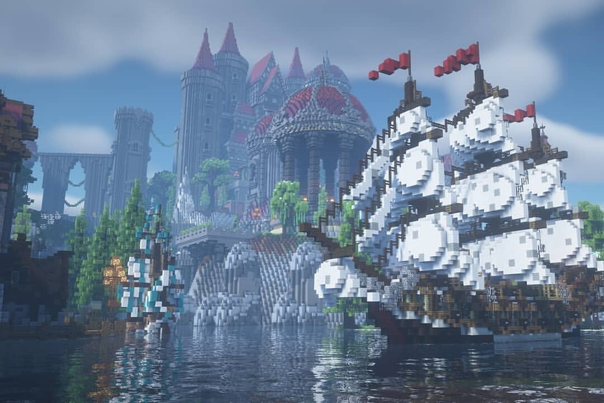 Pink Kingdom Minecraft Map