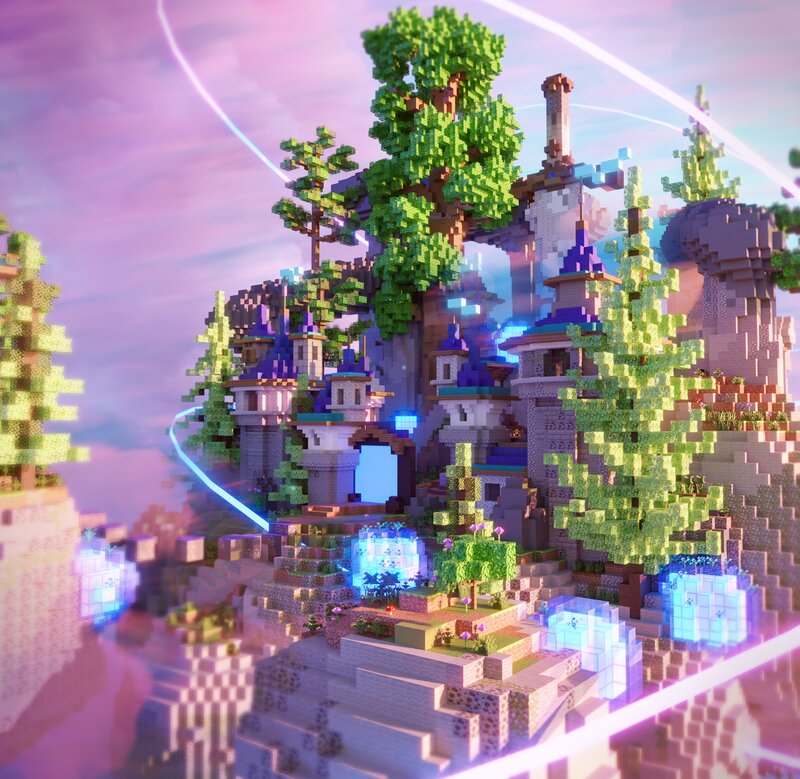 [AuthMe] » Azure Lobby » 120x140 Minecraft Map