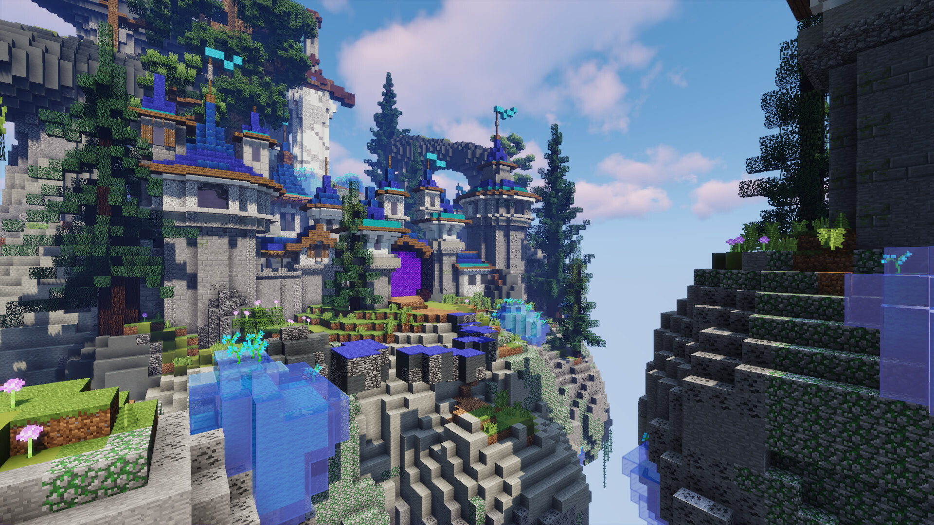 [AuthMe] » Azure Lobby » 120x140 Minecraft Map