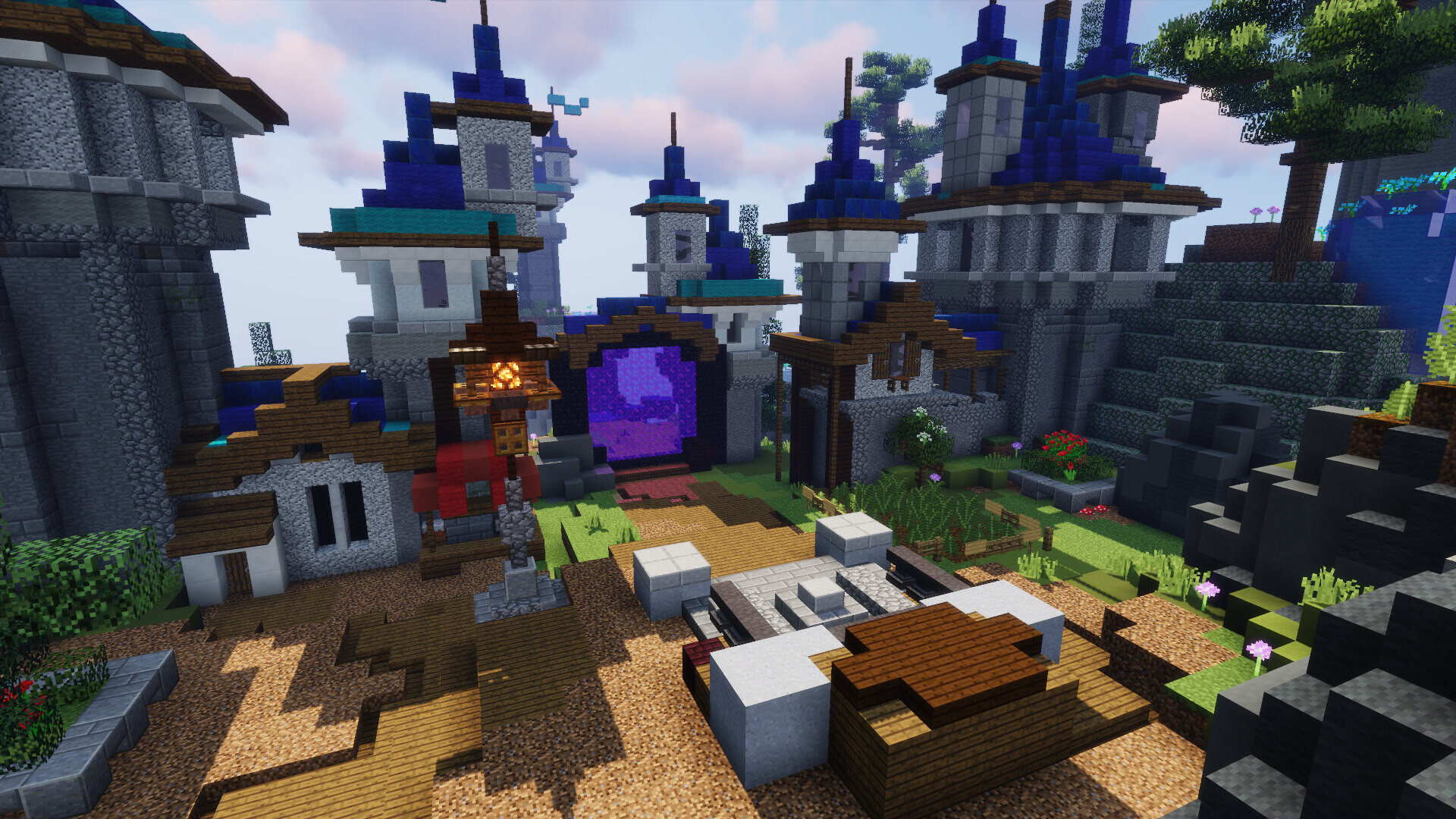 [AuthMe] » Azure Lobby » 120x140 Minecraft Map