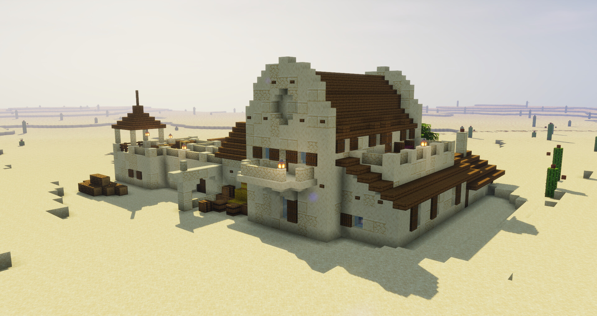 Desert Mansion Minecraft Map