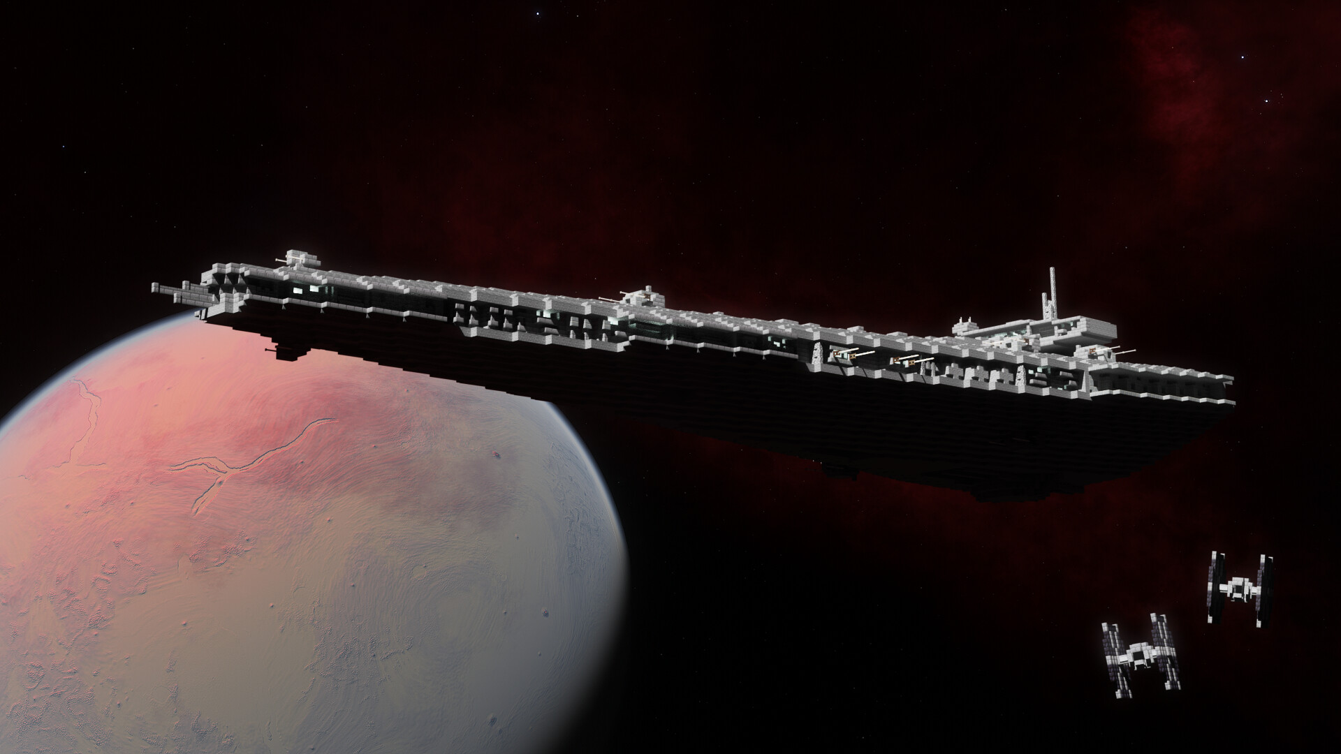 Vigilant-class Fictional Corvette (1:1 Scale) Minecraft Map