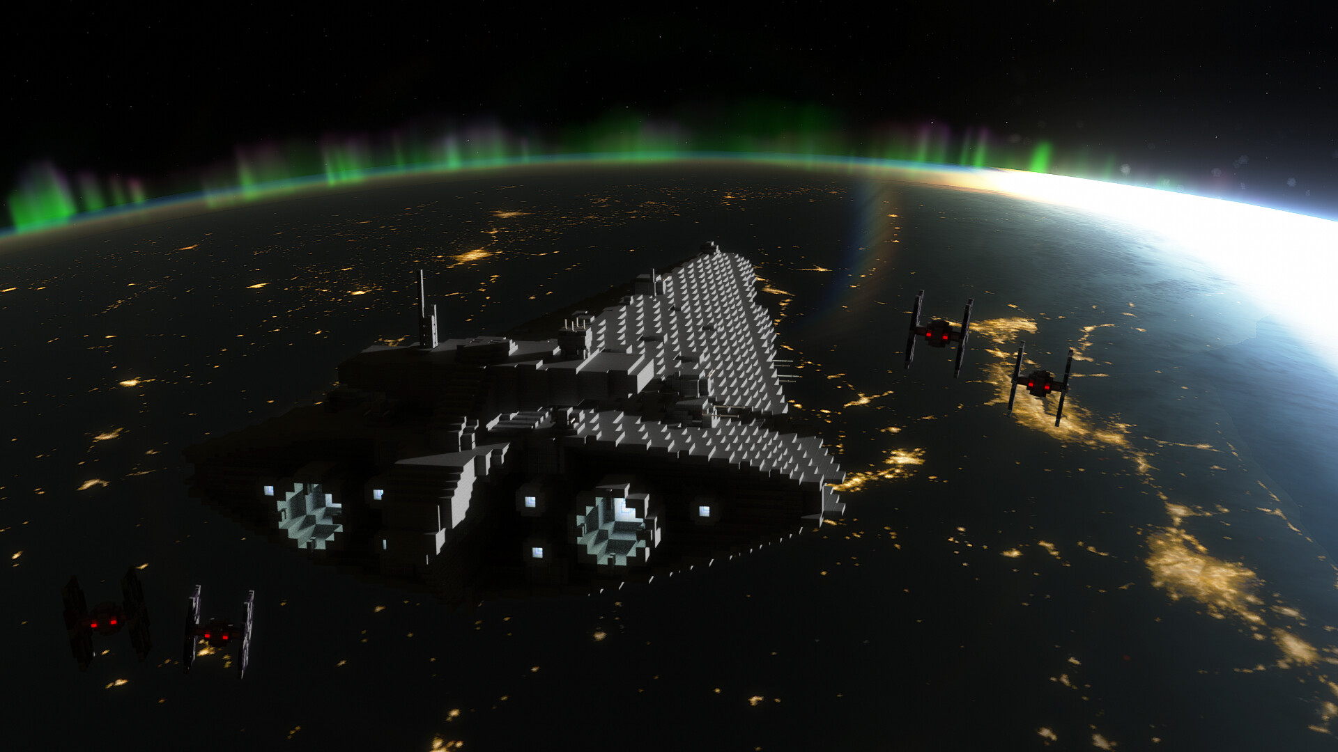 Vigilant-class Fictional Corvette (1:1 Scale) Minecraft Map