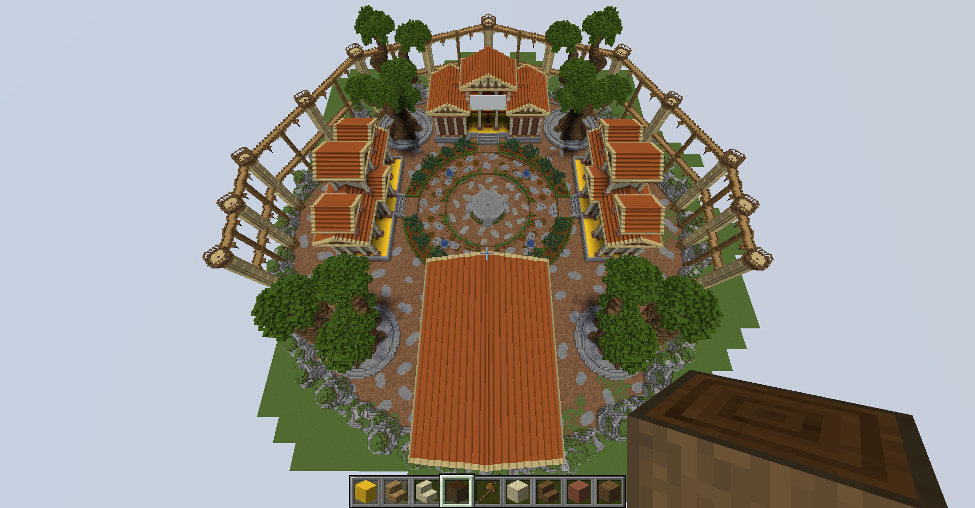 Greek Spawn Minecraft Map