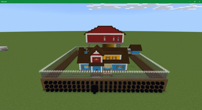 Hello Neighbor Act 2 Minecraft Map