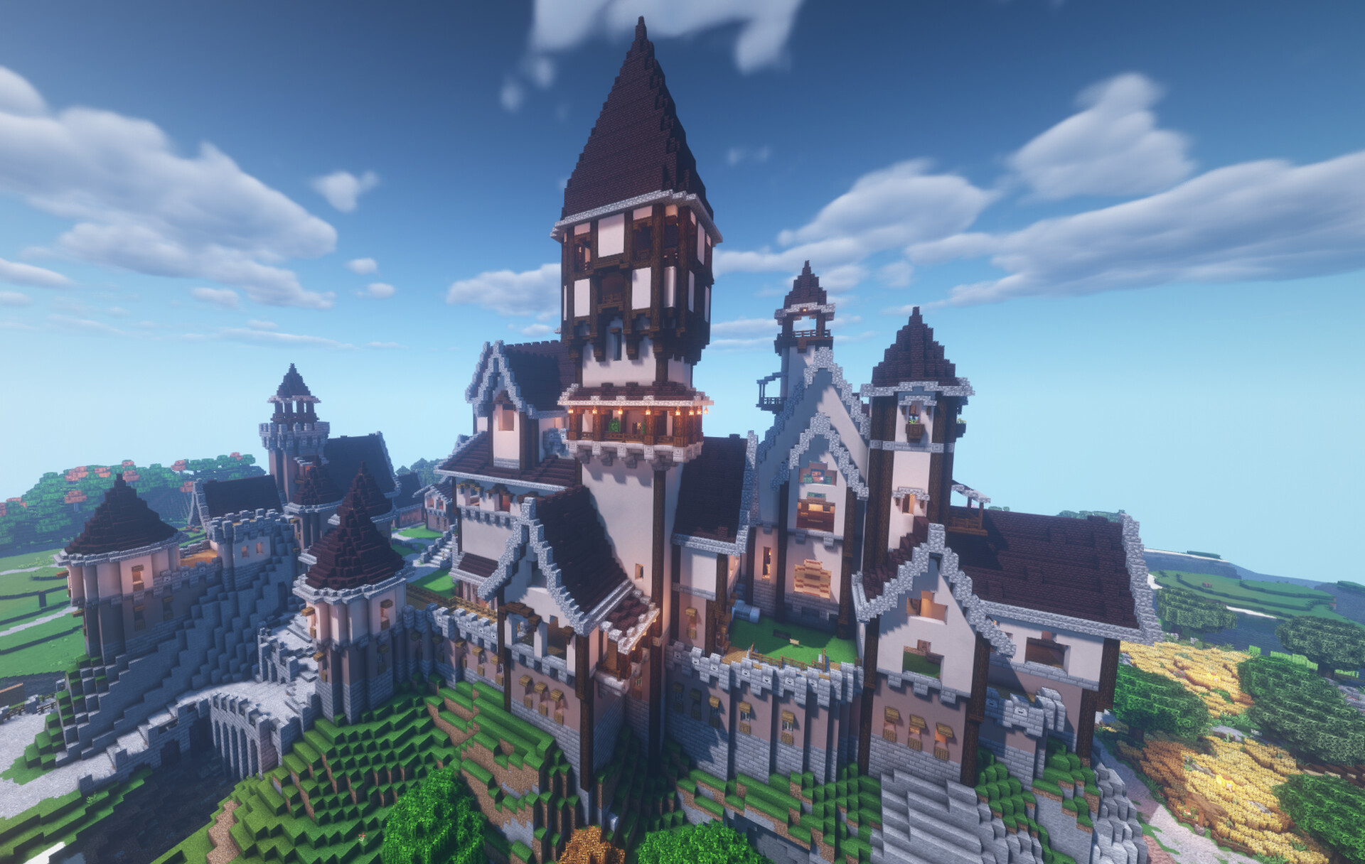 Medieval Castle Minecraft Map