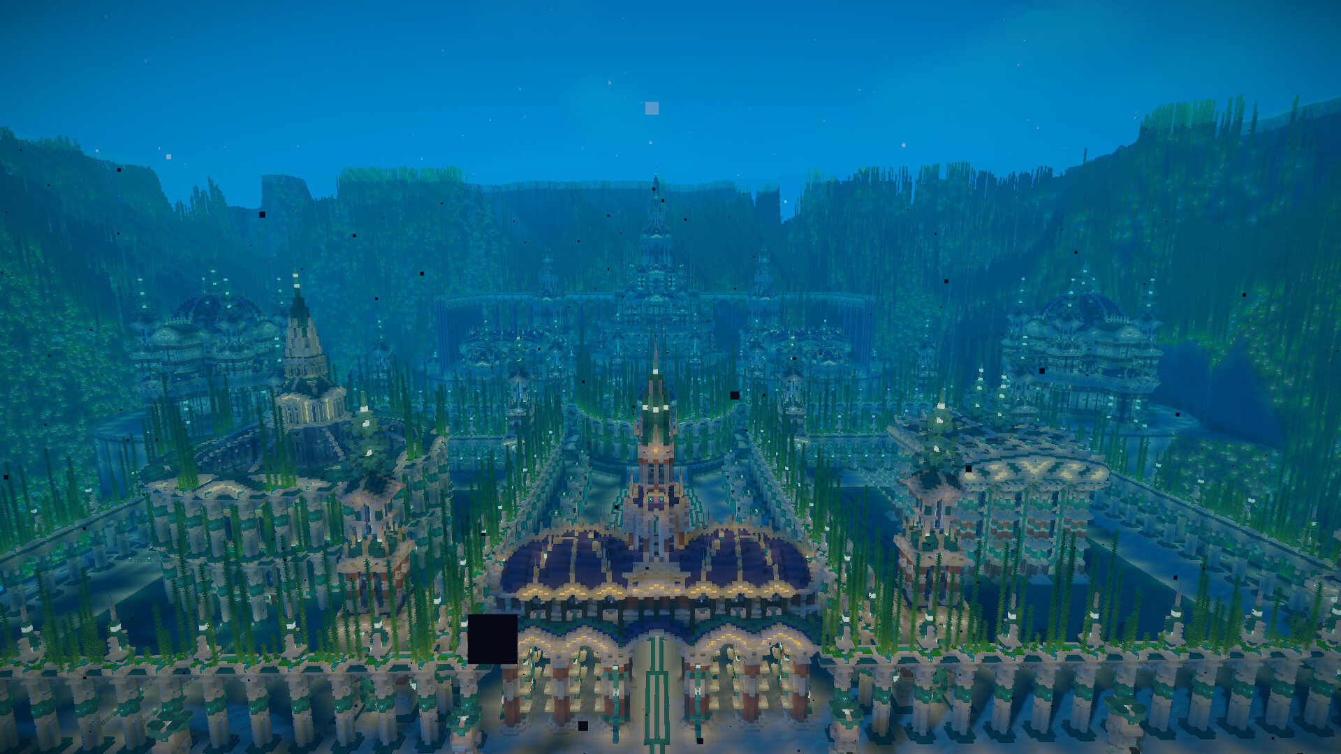 Emerald Palace (Underwater Palace) 1.16.5 Minecraft Map