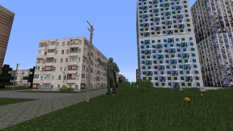 RUSSIAN CITY/РУССКИЙ ГОРОД Minecraft Map