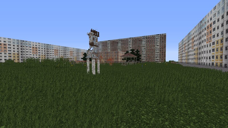 RUSSIAN CITY/РУССКИЙ ГОРОД Minecraft Map