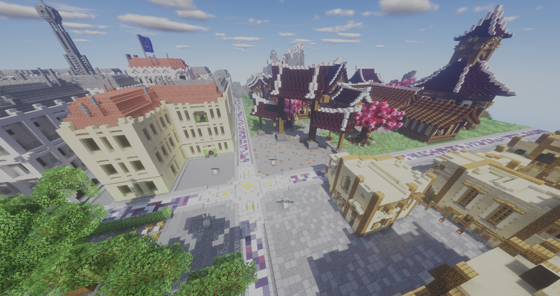 Server Build Showcase Minecraft Map